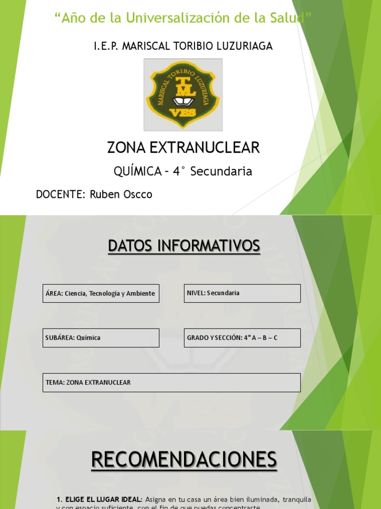 4° Zona Extranuclear | PDF | Orbital atómico | Electrón