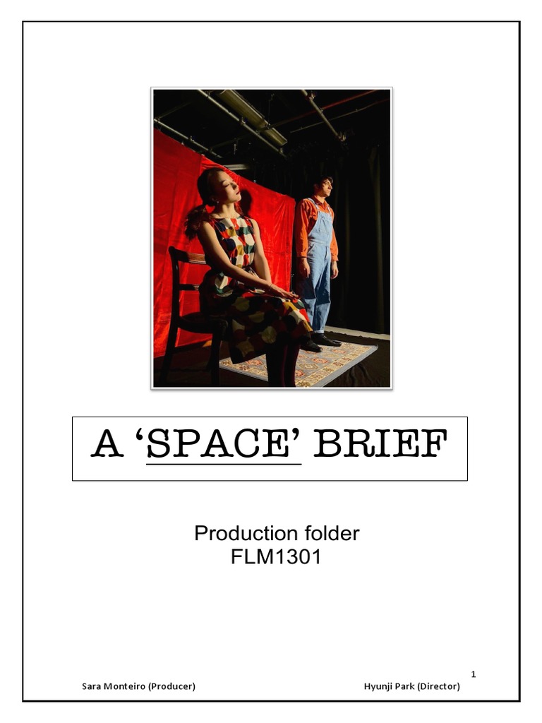 Production Folder - Space | PDF