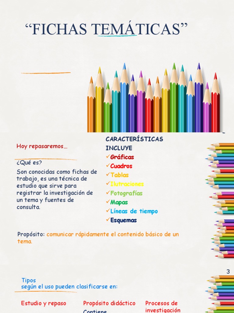Fichas Tematicas 2do Sec. | PDF