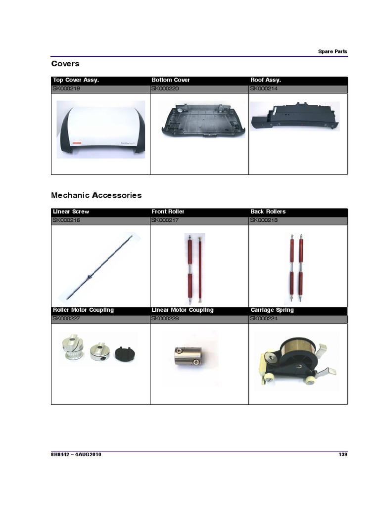 Covers: Top Cover Assy. Bottom Cover Roof Assy | PDF
