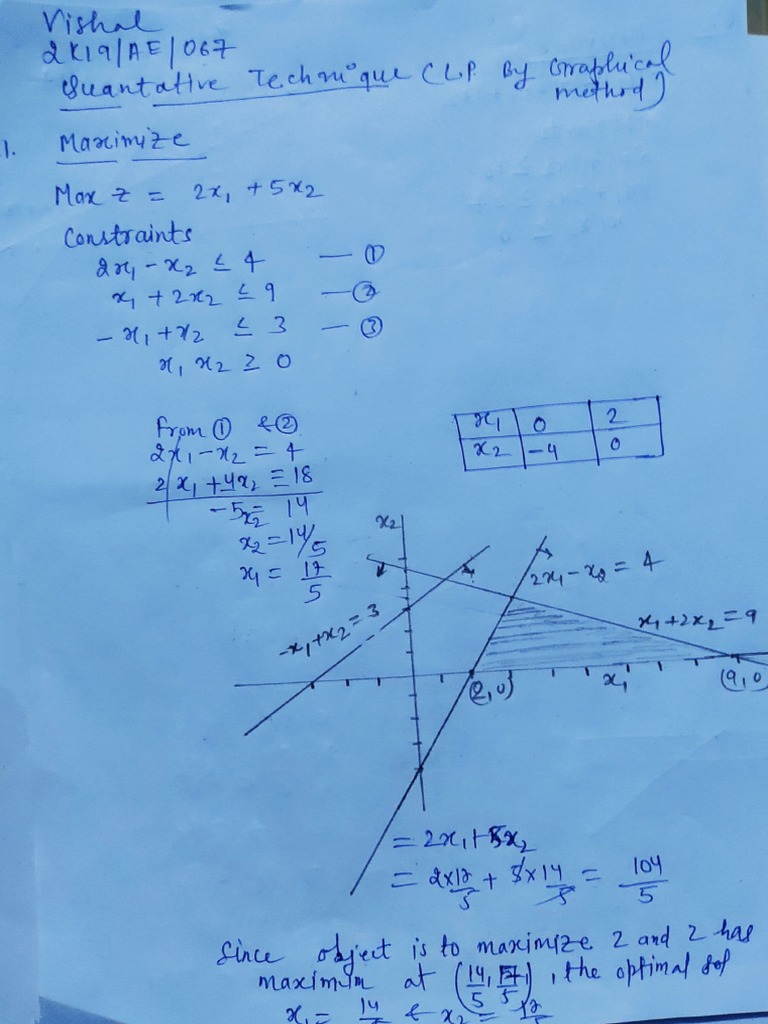 Linear Programming Optimization Guide | PDF