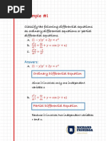 L5 Examples - Non-Exact Differential Equations | PDF | Equations ...