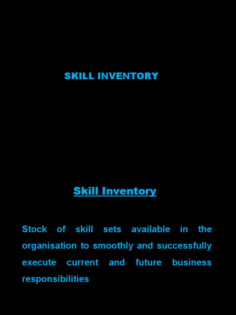 Competency Mapping & Skill Inventory | PDF | Competence (Human ...