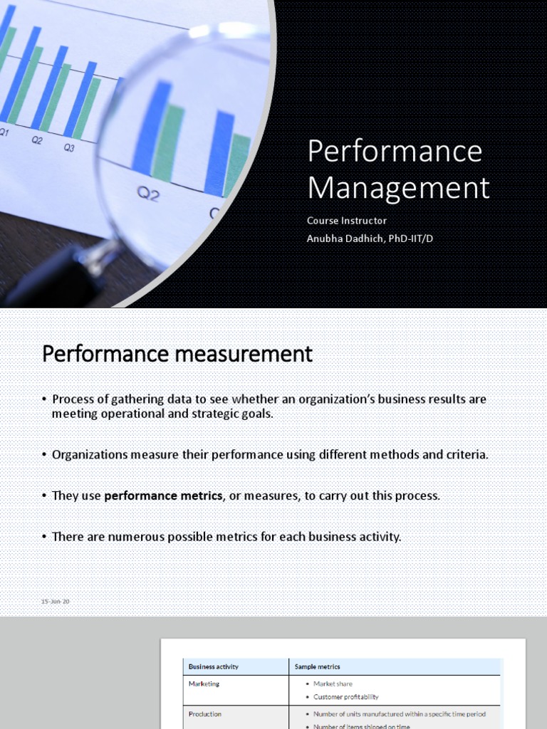 Performance Management | PDF | Quality Management | Performance Indicator
