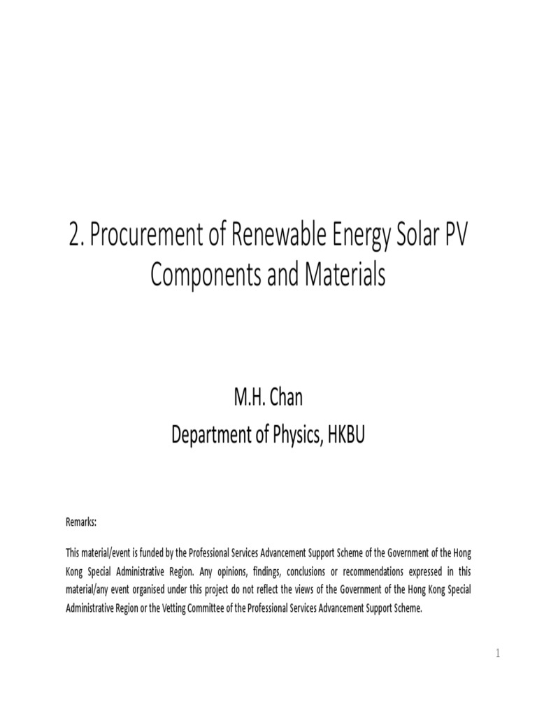 Energy Solar PV | PDF | Photovoltaics | Atmosphere Of Earth