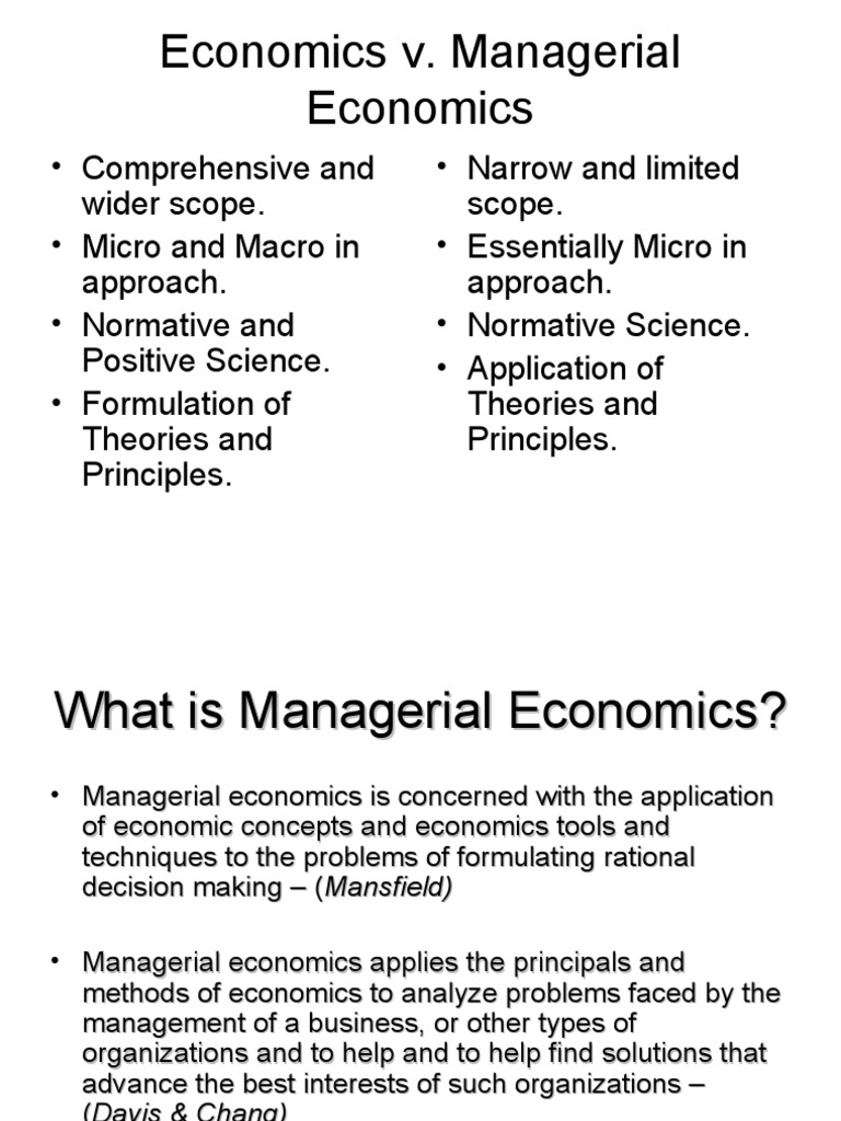 Managerial Economics Guide | PDF | Demand | Demand Curve