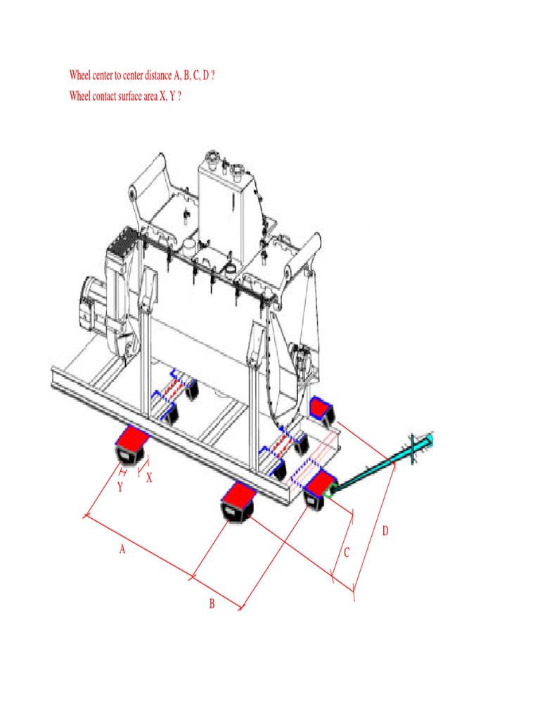 Wheel Distance and Contact Area Analysis | PDF