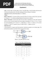 4bit Subtractor | PDF