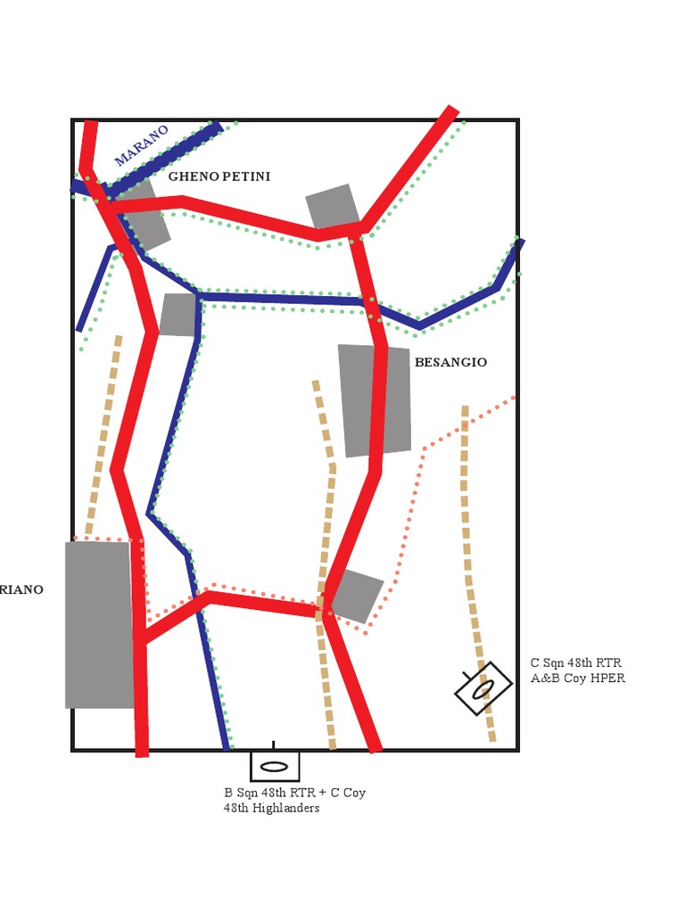 Coriano Map PDF | PDF