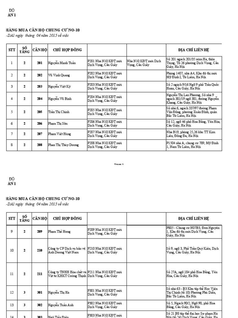 Hado Park View H N I | PDF