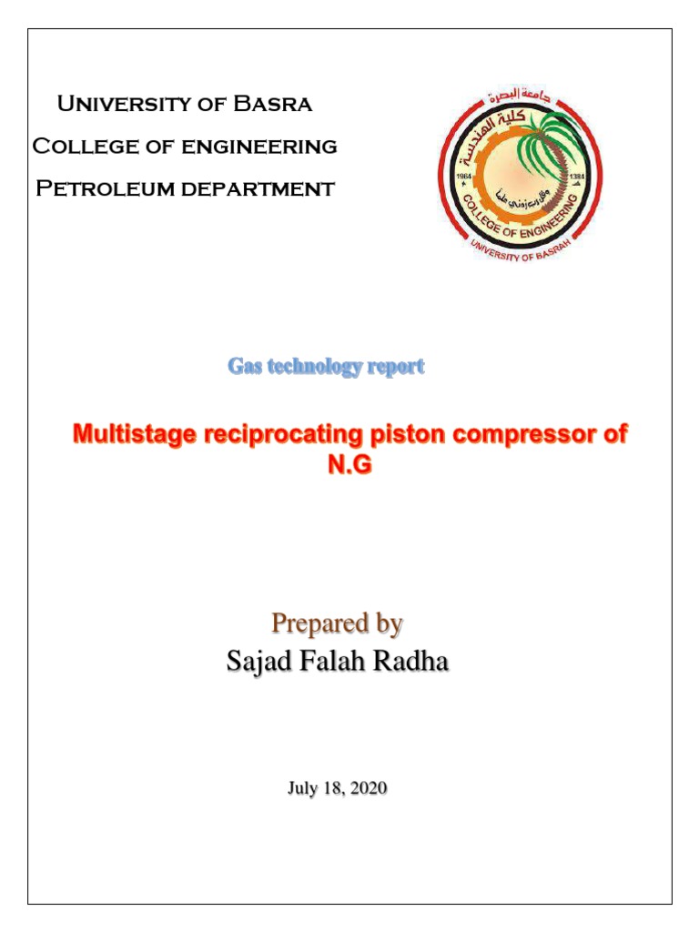 Multi-Stage Reciprocating Compressors | Download Free PDF | Piston | Pump