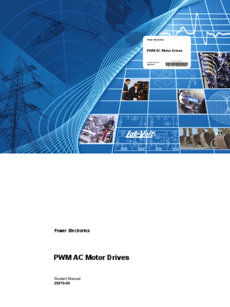 Lab Volt PWM AC Motor Drives | PDF | Electric Motor | Transformer