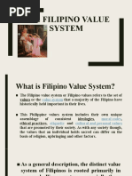 Filipino Value System | PDF | Value (Ethics) | Psychological Concepts