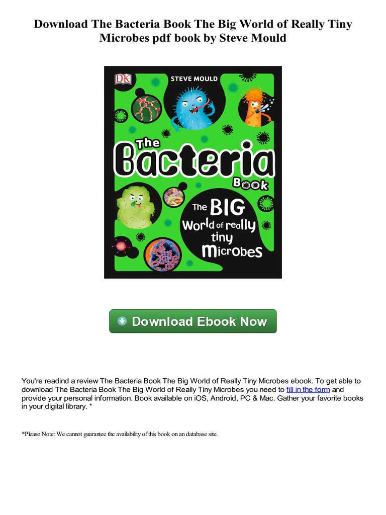 The Bacteria Book: A Kids' Guide | PDF | Books | Microorganism