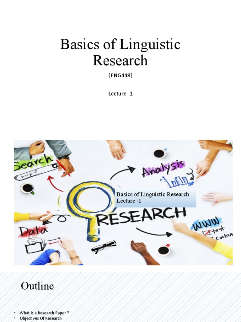 Introduction to Linguistic Research | PDF | Qualitative Research ...