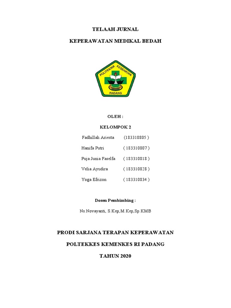 Contoh Analisis PICO | PDF