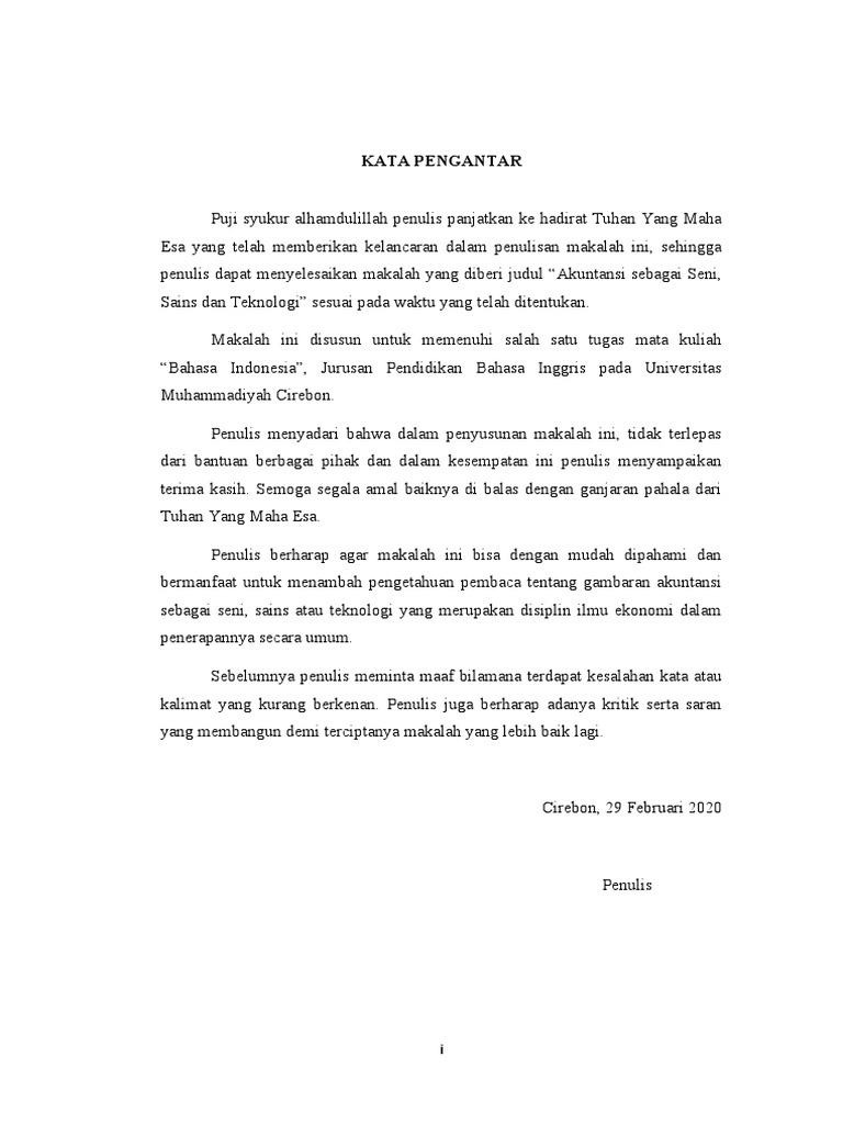 KATA PENGANTAR Font 12 | PDF