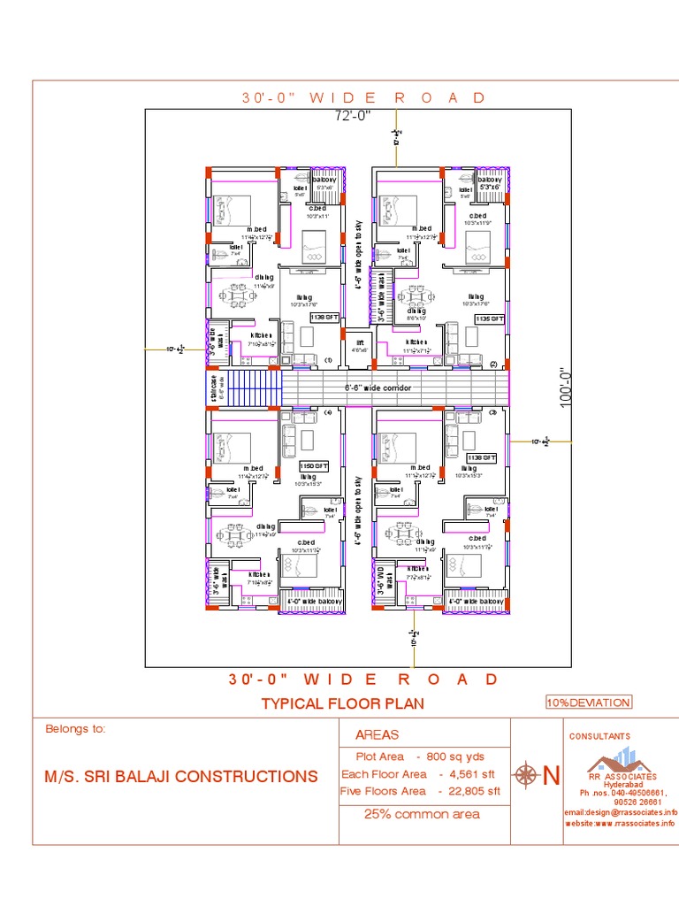 RAVI FINAL PLAN-Model | PDF