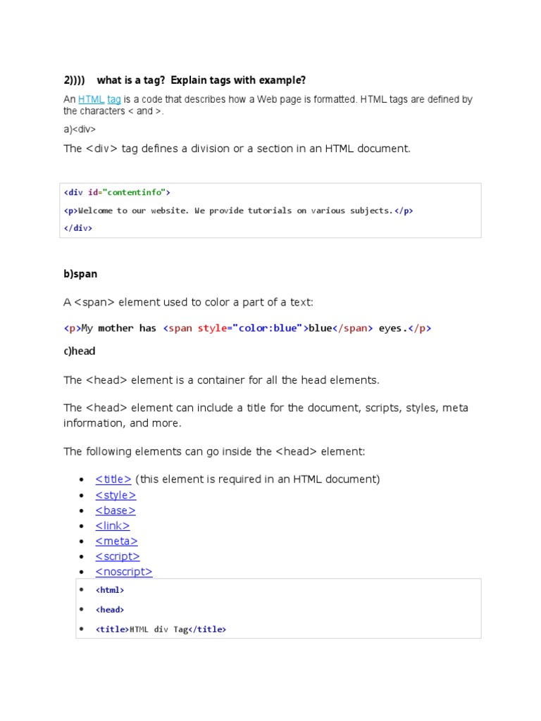 Why Do We Use Css With Html Pdf Html Element Cascading Style Sheets