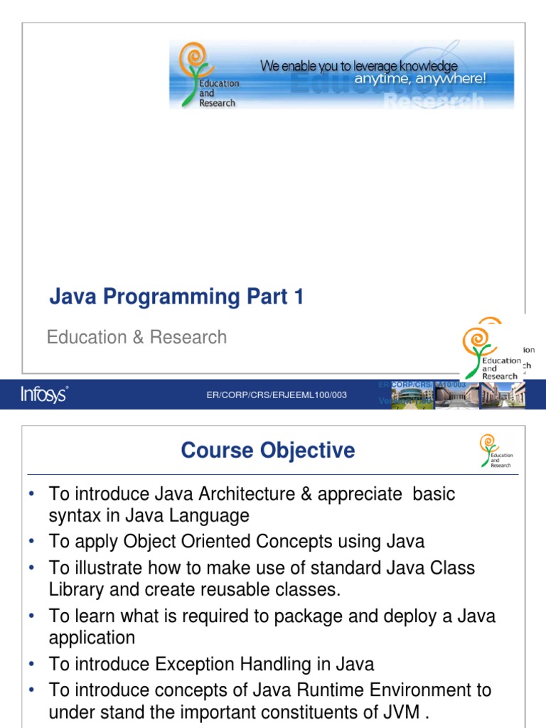 ERJEEML100 - JavaProgramming Part 1 PDF | PDF | Method (Computer Programming) | Inheritance ...