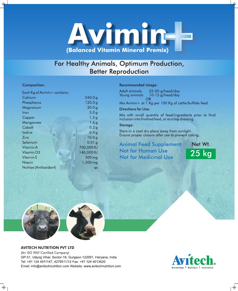 Avimin Plus 25Kg | PDF
