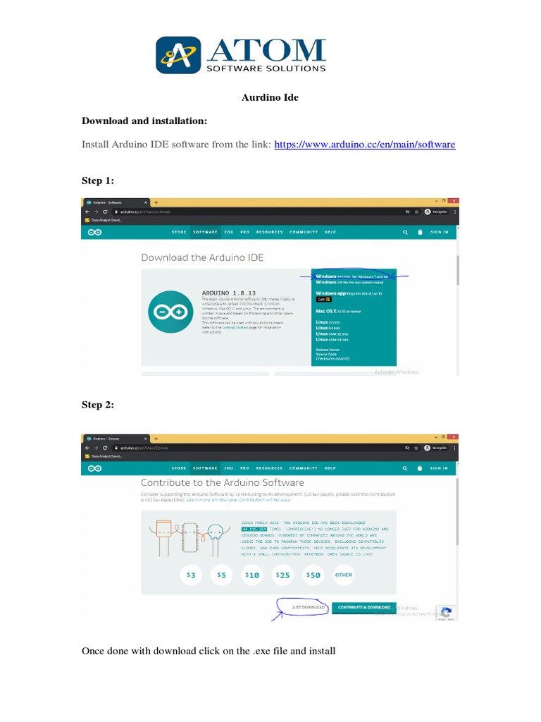 Aurdino Ide Download and Installation:: Install Arduino IDE Software ...