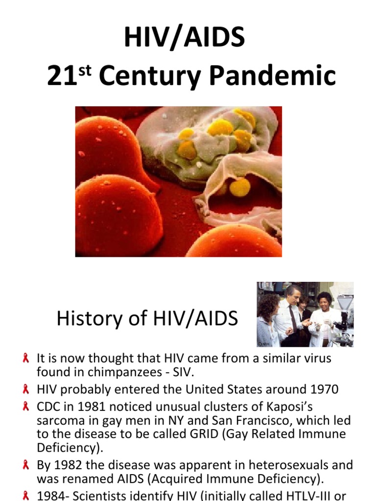 HIV/AIDS Overview and History | PDF | Hiv/Aids | Hiv