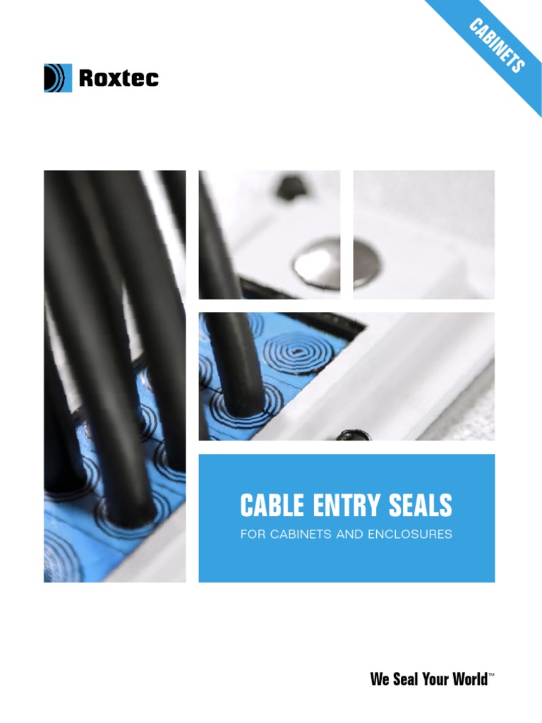 Roxtec Cable Entry Seals For Cabinets en | PDF | Electromagnetic ...