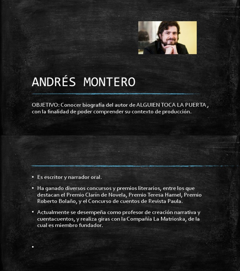 Andrés Montero | PDF