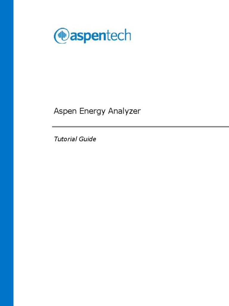 Aspen Energy Analyzer: Tutorial Guide | PDF | Heat Exchanger ...