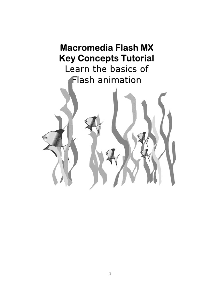 Macromedia Flash MX Key Concepts Tutorial: Learn The Basics of Flash Animation | PDF | Adobe ...