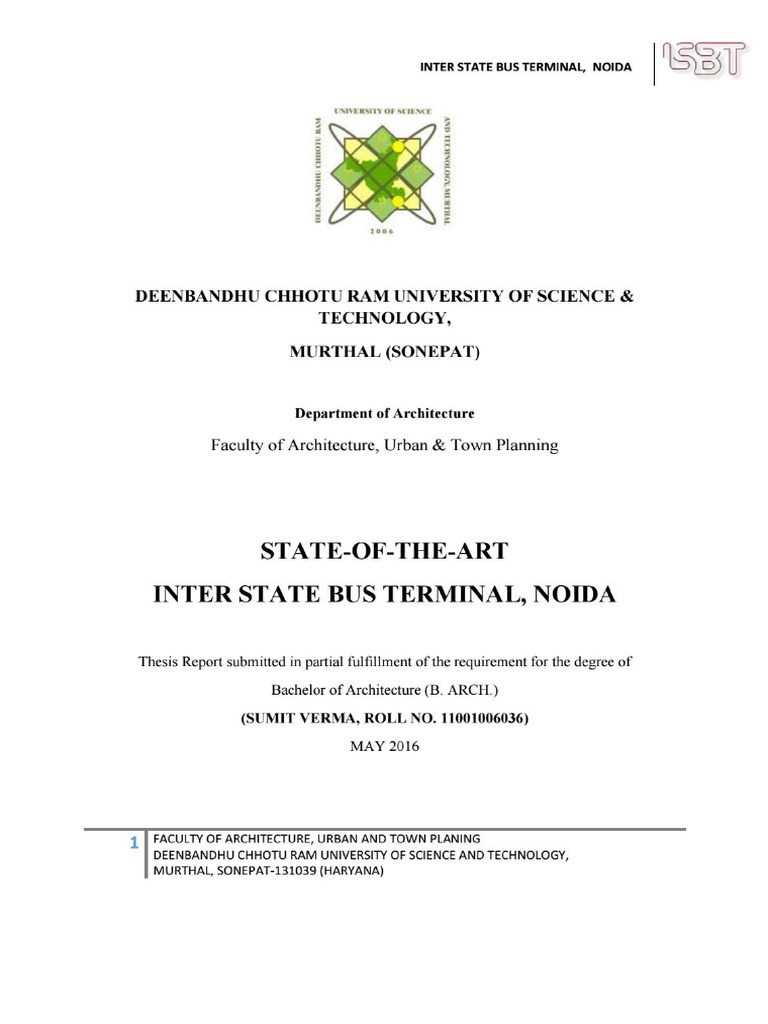 Bus Terminal | PDF