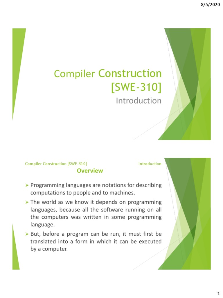 Introduction Pdf Pdf Compiler Computer Program