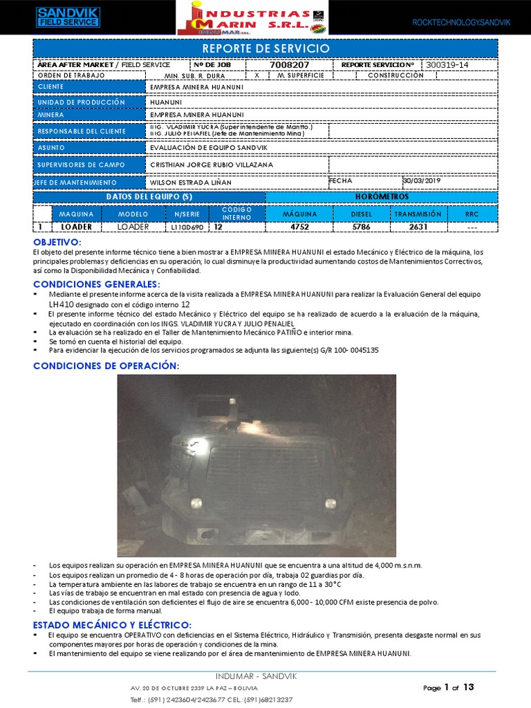LH 410 | PDF | Máquinas | Ingeniería mecánica