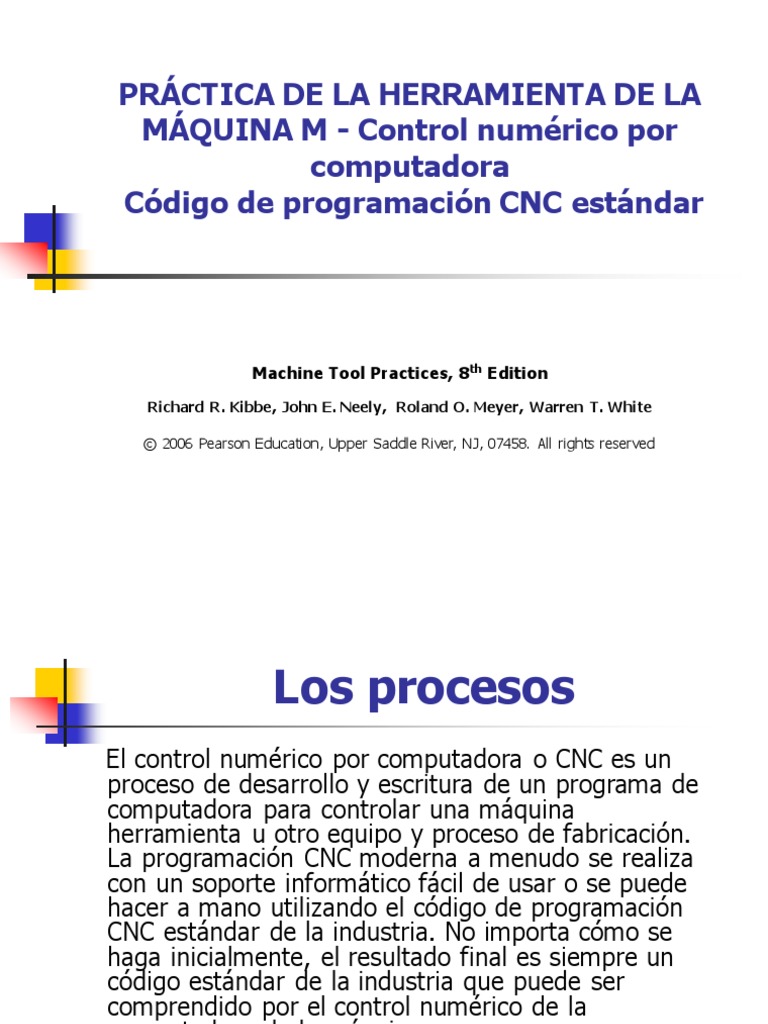 Codificacion CNC 3 PDF | PDF | Control numerico | Programa de computadora