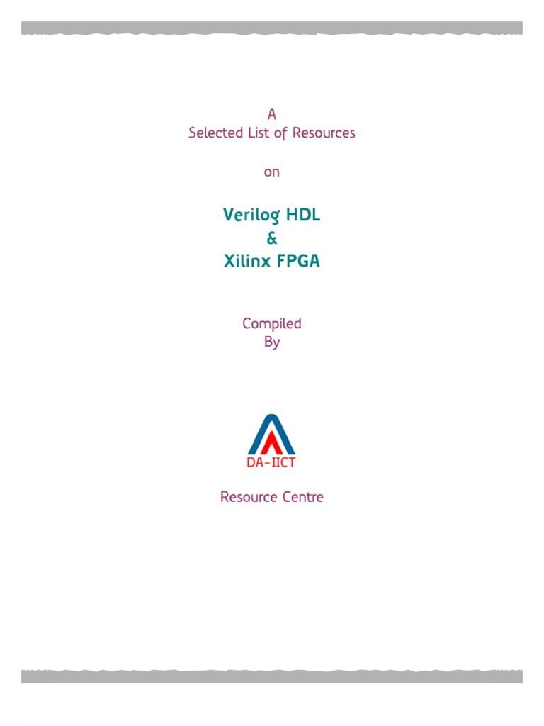Bphy Verilog HDL | PDF | Hardware Description Language | Logic Synthesis