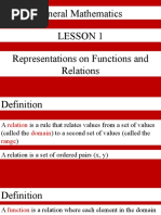 Grade 11 Gen Math - Functions | PDF | Function (Mathematics) | Evaporation