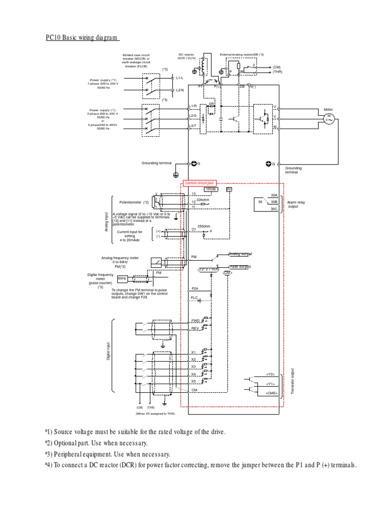 PC10 Wiring Diagram | PDF | Power Supply | Electrical Components
