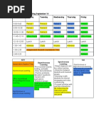 Middle School Block Schedule Samples | PDF