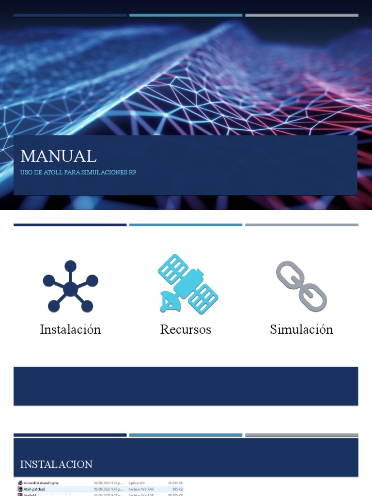 Atoll Manual | PDF | Archivo de computadora | Red mundial