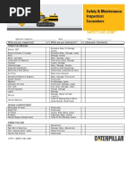 Safety & Maintenance Checklist-Wheel Loaders | PDF | Loader (Equipment ...
