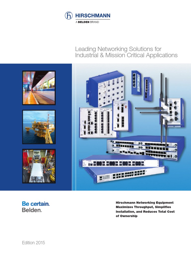 Hirschmann Catalogue | PDF | Internet Protocols | Computer Network