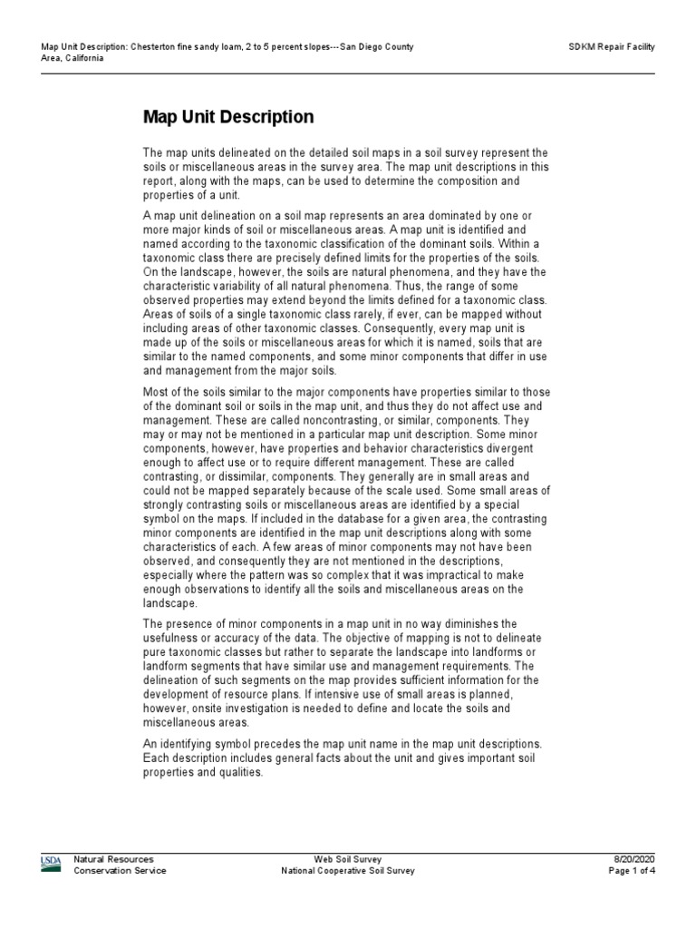 38 Map Unit Description Chesterton Fine Sandy Loam 2 To 5 Percent ...