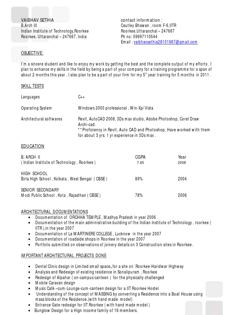 Vaibhav Resume | PDF