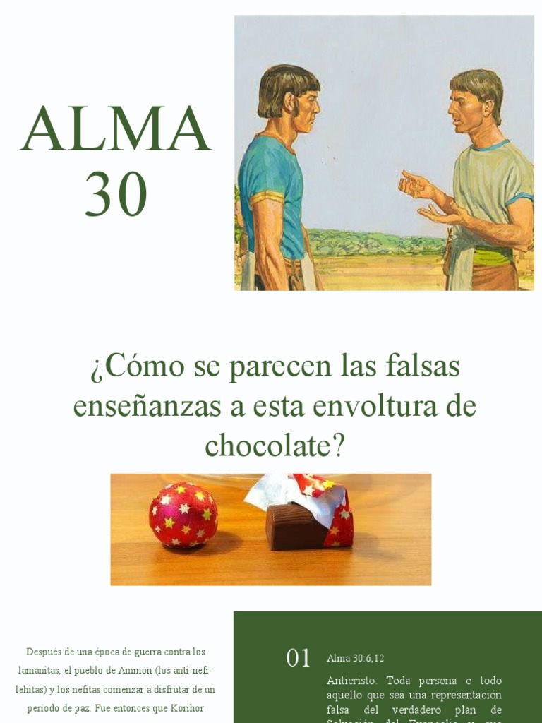 Alma 30 | PDF | Cristo (título) | Alma