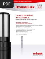 Rotronic HygroPalm HP32 User Manual | PDF | Humidity | Atmospheric ...