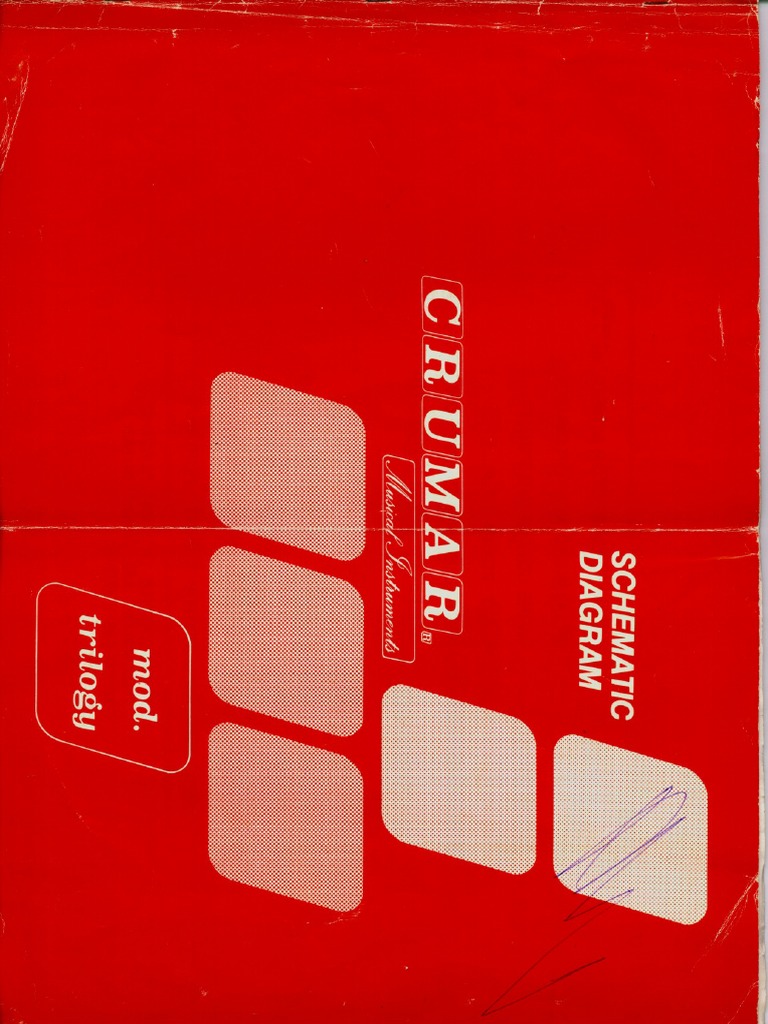 Crumar Trilogy Schematic PDF | PDF