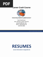 TransCelerate Abbreviated CV Template | PDF | Health Care | Medicine