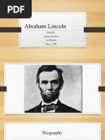 Abraham Lincoln Quiz | PDF