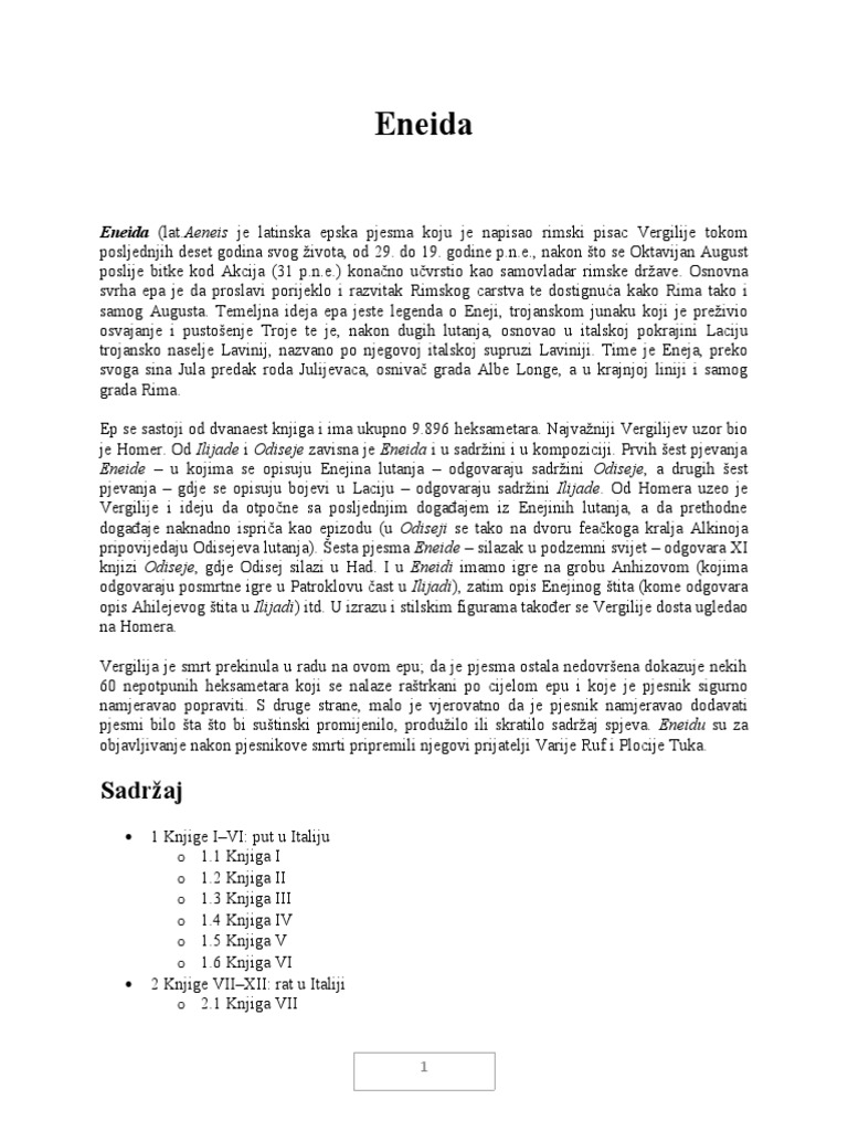 Eneida | PDF